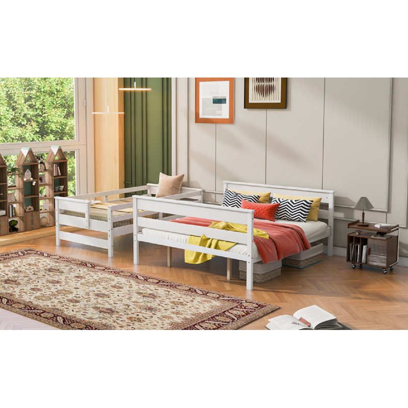 Manor park traditional solid wood twin low loft bed store